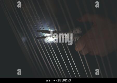 death symbolized by cutting atheists Stock Photo - Alamy
