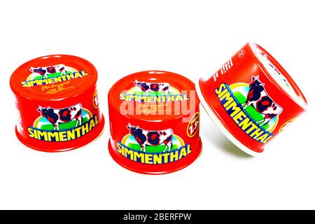 SIMMENTHAL boiled Beef in Jelly. Simmenthal is a brand of Bolton Food ...