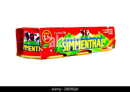 SIMMENTHAL boiled Beef in Jelly. Simmenthal is a brand of Bolton Food ...