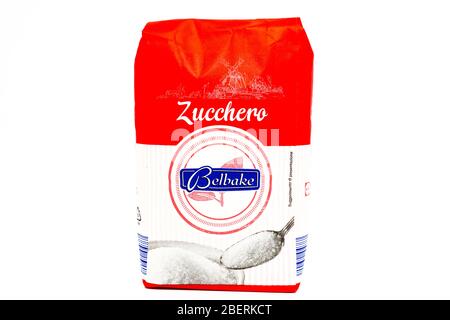 Belbake Sugar sold by Lidl Supermarket chain Stock Photo - Alamy