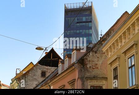 A building is damaged after an earthquake in General Santos ...