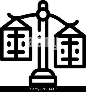 significance icon, black vector sign with editable strokes, concept ...