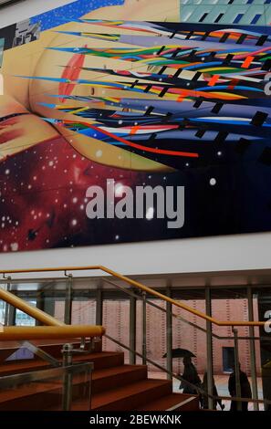 James Rosenquist's Star Thief 1980 display in Museum Ludwig.Cologne ...