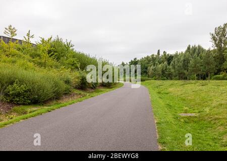 The Berlin Wall Trail runs the course of the former Berlin Wall ...