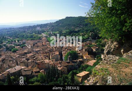Cotignac village in Provence Stock Photo - Alamy