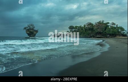 Taken while exploring wild west Java coast in Indonesia. Natural nature ...