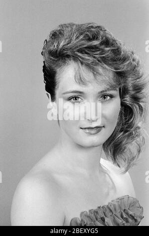 Nicole, deutsche Schlagersängerin, Deutschland um 1984. German schlager ...