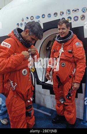 (1990) --- Astronaut Sidney M. Gutierrez Stock Photo - Alamy