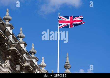 Foreign and Commonwealth Office FCO Whitehall London - sign at the ...