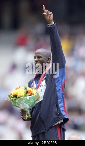St. Denis, France. 30th Aug, 2003. Felix Sanchez of the Dominican ...