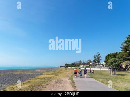 Napier,North Island,New Zealand-December 15,2016: Art deco building ...
