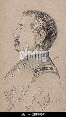 A portrait or image of Major General Daniel Edgar Sickles, a U.S. Army ...
