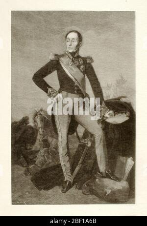 EMMANUEL DE GROUCHY French military commander during the Napoleonic ...