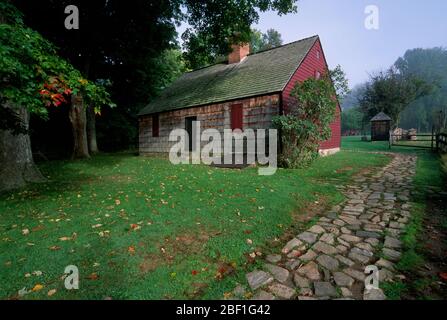 Wick House, Morristown National Historic Park, New Jersey Stock Photo ...