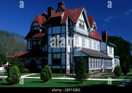 The Emlen Physick Estate Museum, Cape May, New Jersey, USA Stock Photo ...