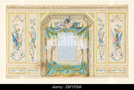 Wall Elevation with Alcove Stock Photo - Alamy