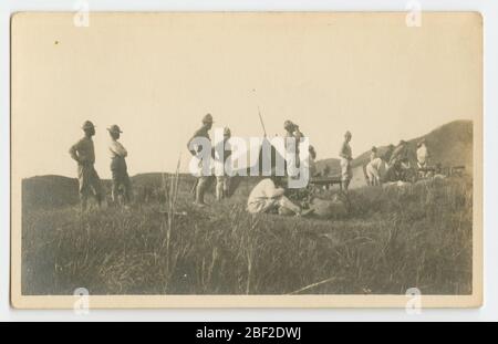 Photographic postcard of Charles Wilbur Rogan in the Philippines ...