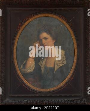 Mrs. Emily Dorothy Ammann, the Artist's Niece. Date: 1922. oil on wood ...