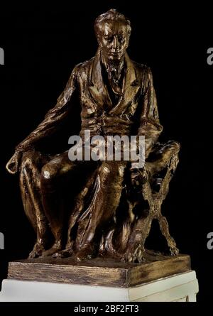 Statue of Alexander Graham Bell in Baddeck, Cape Breton Island, Nova ...