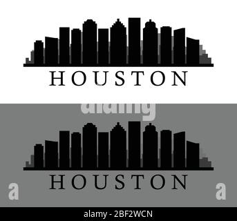 Houston icon illustrated in vector on white background Stock Vector ...