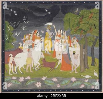In this depiction from Hindu mythology, Ghatotkacha, the mighty son of ...