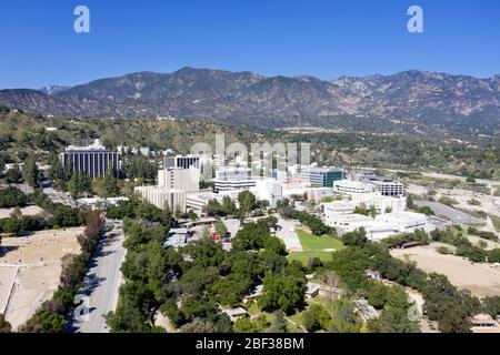 Aerial view of the NASA & Caltech run Jet Propulsion Laboratory (JPL ...