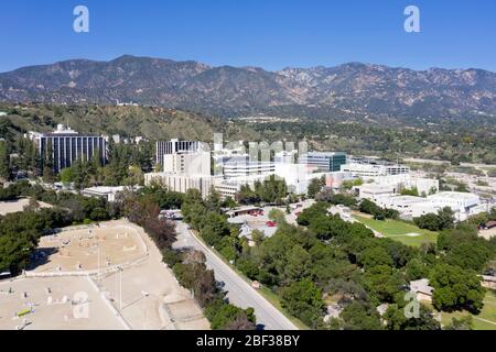 Aerial view of the NASA & Caltech run Jet Propulsion Laboratory (JPL ...