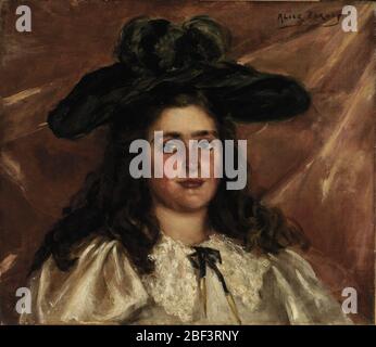 Laura Alice in Big Hat. oil on canvas. Date: ca. 1892-1895. Museum ...