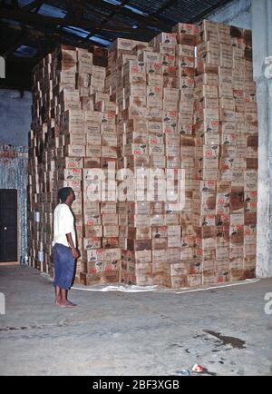 A food storage warehouse in Kismayo. Subject Operation/Series: CONTINUE ...