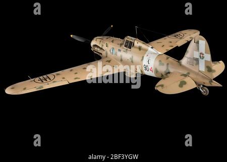 The construction of a wing of an airplane, Italy Stock Photo - Alamy