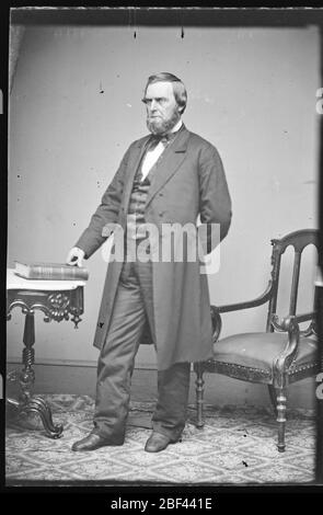James Harlan, United States Senator History of Iowa Stock Photo - Alamy