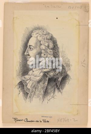 Robert Cavelier Sieur De La Salle c. 1899-1920 Stock Photo - Alamy