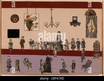 Untitled Victorian Collage Stock Photo - Alamy