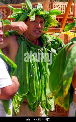 Cook Islanders performing traditional Polynesian dances Stock Photo - Alamy