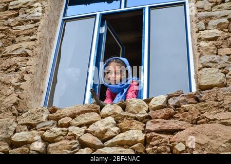 Young Kurdish Girl, Palangan, Iran Stock Photo - Alamy