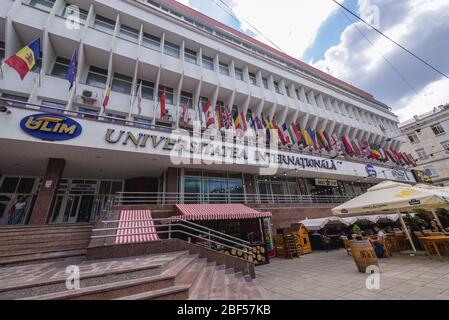 Free International University of Moldova on Vlaicu Pircalab street in ...