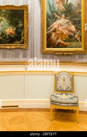 The Wallace Collection interior, London, England, UK Stock Photo - Alamy