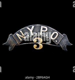 City letter carrier cap badge number 11. U.S. Post Office Department ...