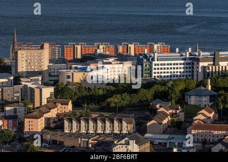 view from observatory of Dundee city Stock Photo - Alamy