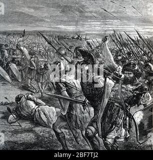 Battle of Marathon, Ancient Greece, 490 BC Stock Photo - Alamy