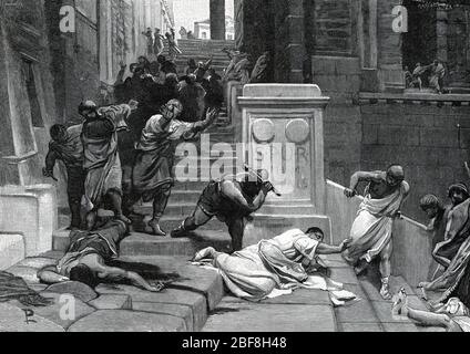 Antiquite romaine : la mort de Marcus Manlius Capitolinus homme ...