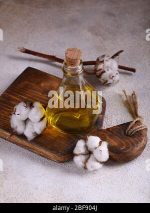 natural cottonseed oil for healthy food Stock Photo - Alamy