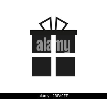 gift pack icon illustrated in vector on white background Stock Vector ...