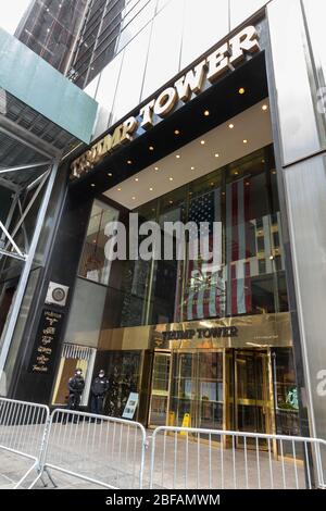 Trump Tower is seen on Fifth Avenue in Manhattan, New York City. (Photo ...