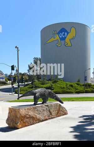 The logo for the University of California, Irvine (UCI), representing ...