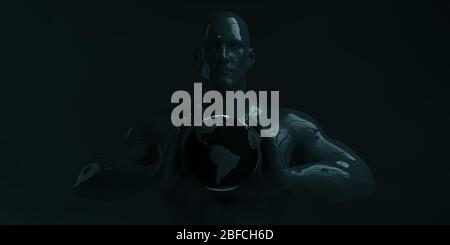 Digital technologies, information transfer, Abstract data center server ...