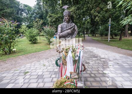 Castle of Karolyi family in Carei, small city in Satu Mare County ...