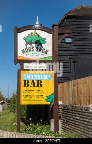 Hog's Back Brewery, a family owned brewer of english ales and beers, in ...