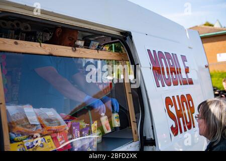 Residents of Anchor Court use Toni Marshall and her partner Ian Peat's ...
