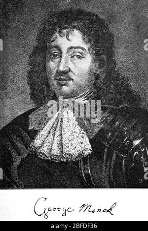 Monck, George, 1. Duke of Albemarle Stock Photo - Alamy